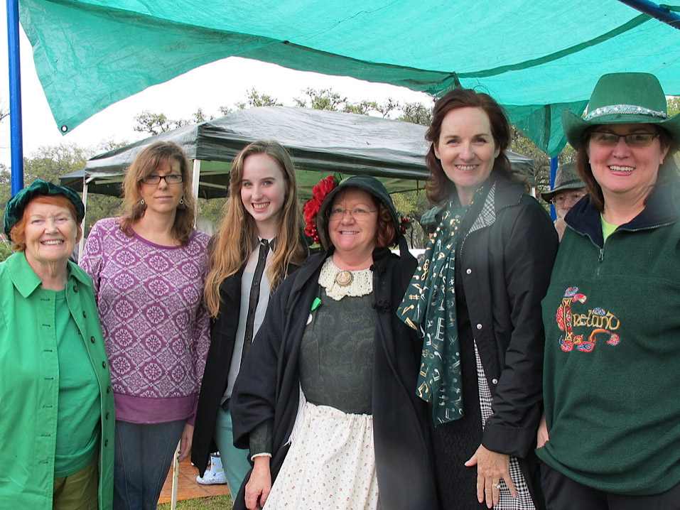 A gullywasher couldn't stop this annual Irish fete; the flask of ...