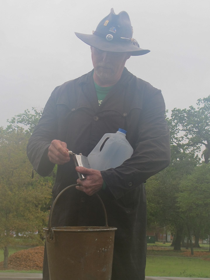 A gullywasher couldn't stop this annual Irish fete; the flask of ...